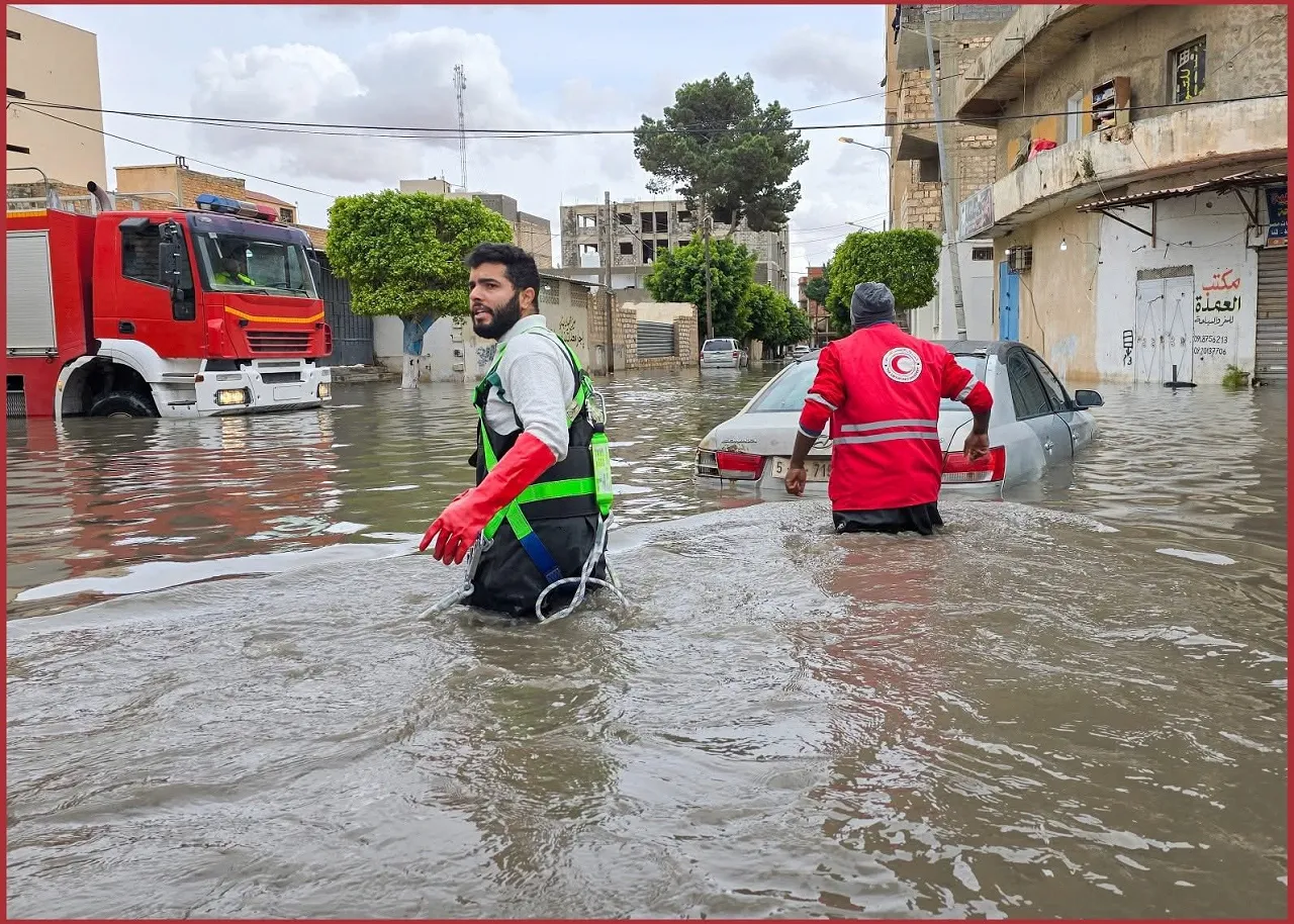 Tripoli Declares Emergency Holiday Amid Severe Storm and Flooding